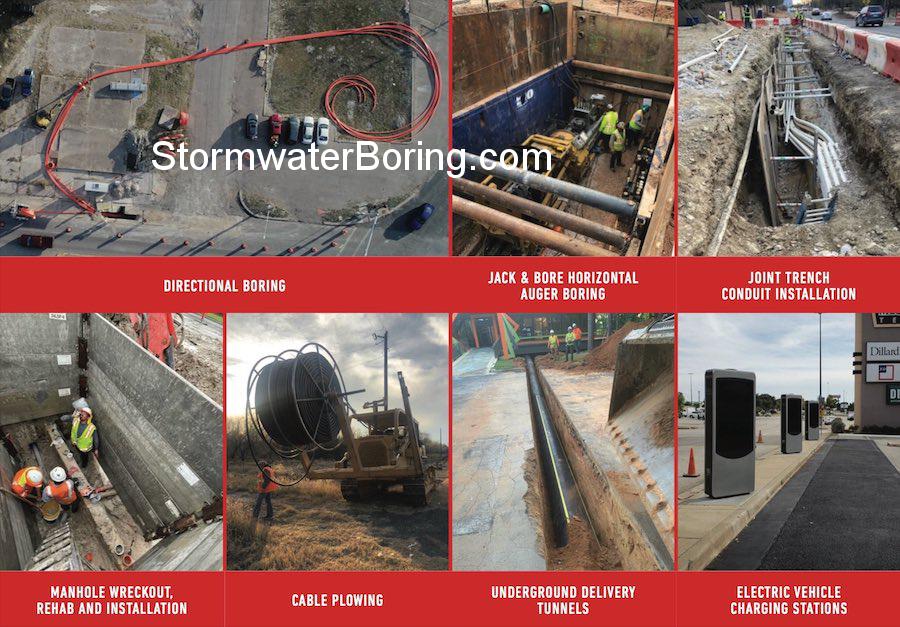 Boring Cities Served - Storm Water Boring